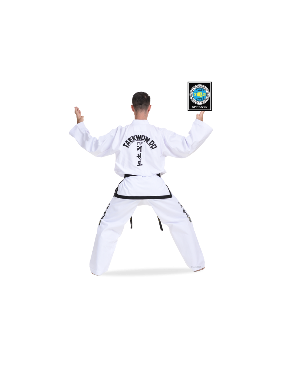 ITF APPROVED DAEDO DOBOK BLACK BELT - Burbage Taekwon-Do | Taekwon-Do ...